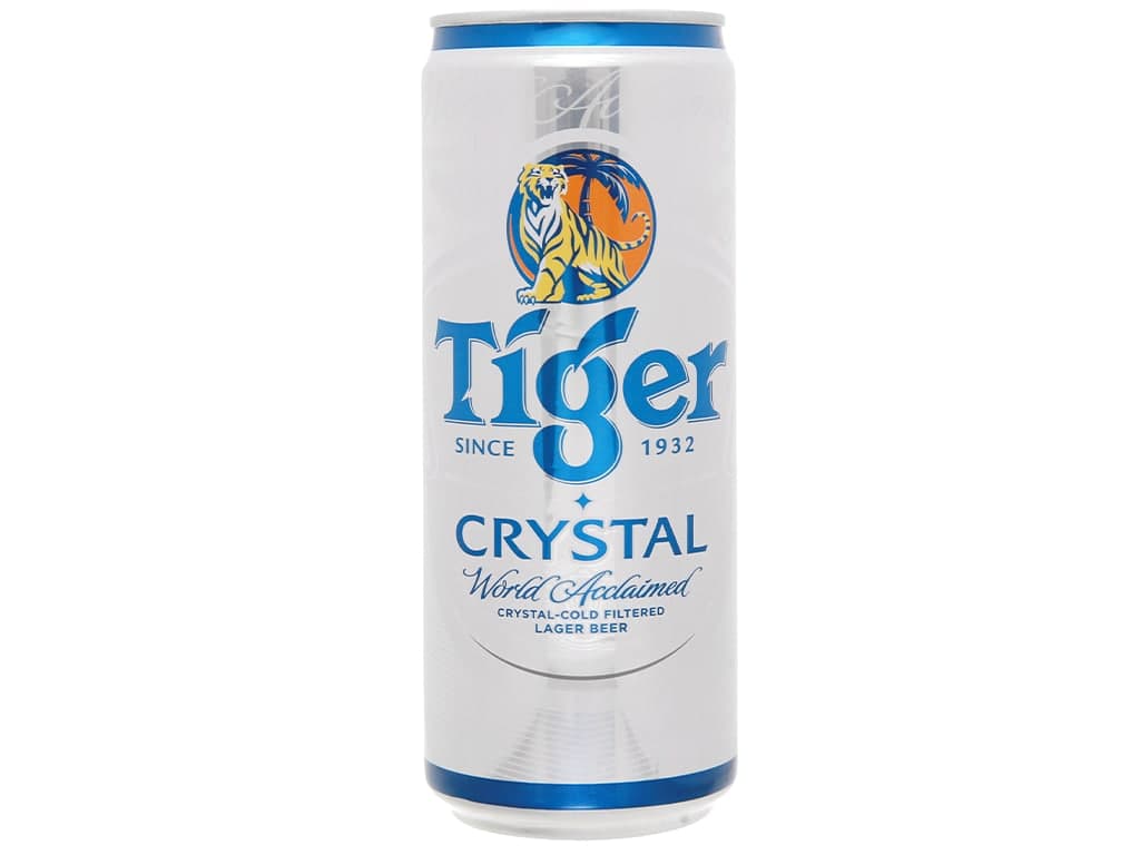 BIA TIGER BẠC LON 330ML – The City