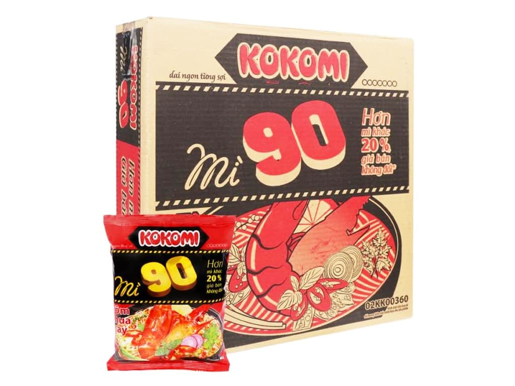 MÌ KOKOMI ĐẠI 90 TÔM CHUA CAY 90G – The City