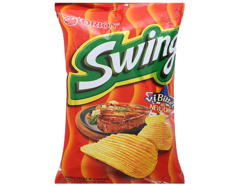 SNACK KHOAI TÂY ORION SWING VỊ BÒ 90G – The City