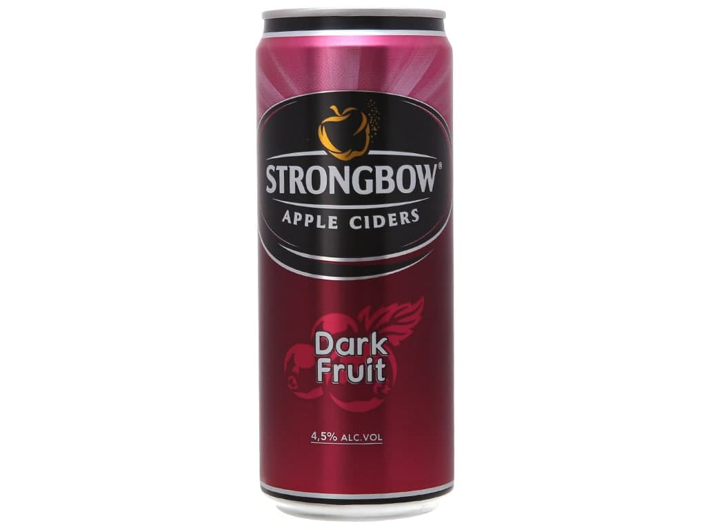 NƯỚC TÁO LÊN MEN STRONGBOW DÂU ĐEN LON 330ML – The City
