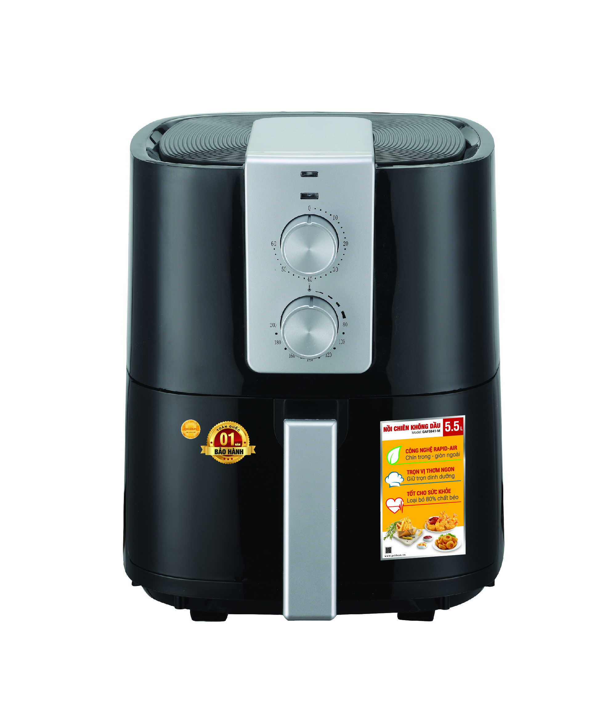 Nồi chiên không dầu GAF5841-M – The City