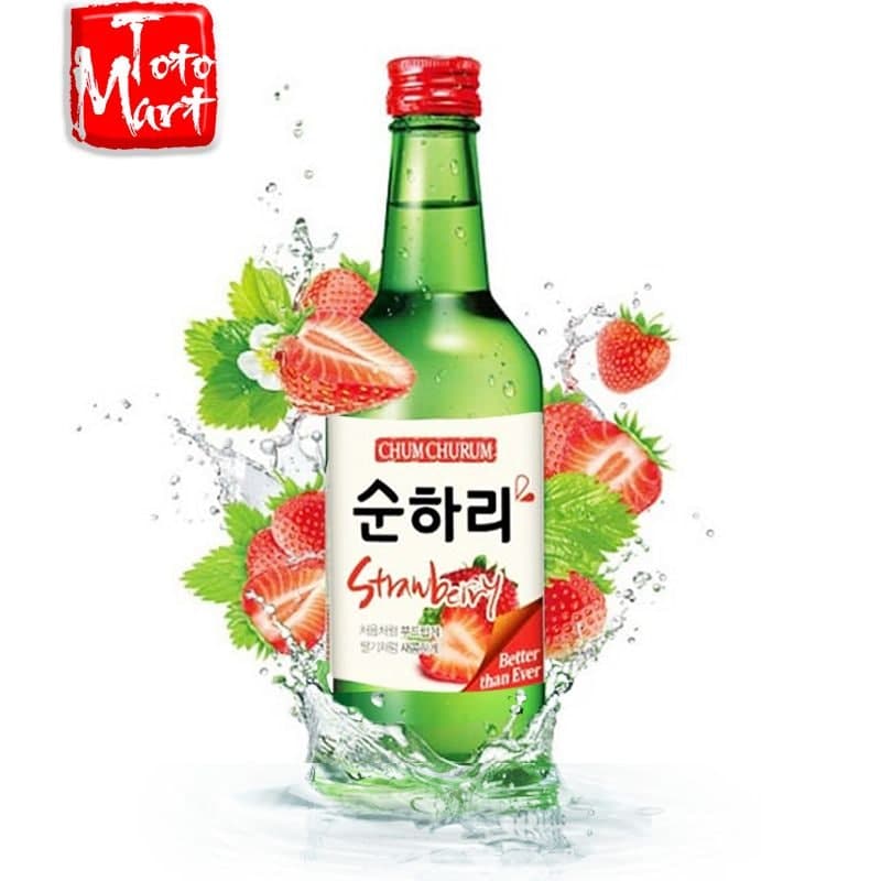RƯỢU SOJU DÂU 360ML – The City